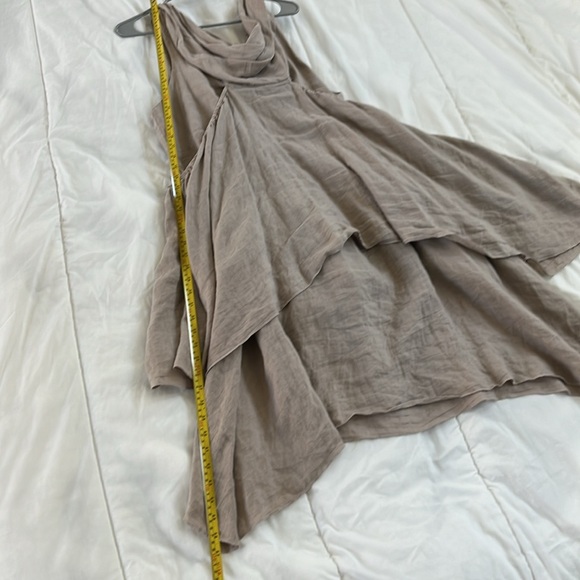 Dresses | Nwot Unique Linen Dress | Poshmark